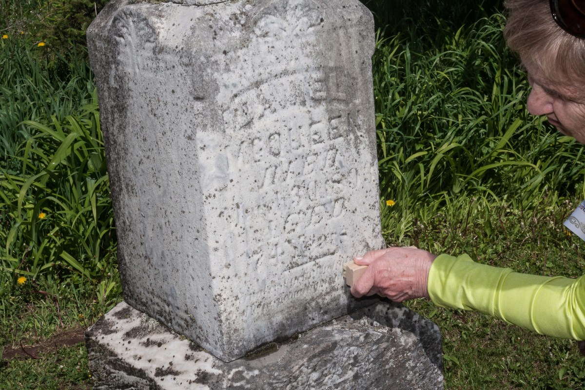 Restoring and Documenting Two Mulqueen Grave Monuments | The Hanneman ...